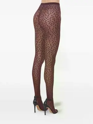 Wolford Dots Tights - Brown