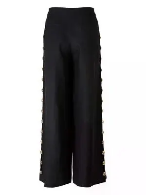 Simkhai Cayman Studded Palazzo Pants - Black