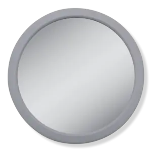 ZADRO E-z Grip Compact Mirror, 12x Magnification, Suction Cups Gray