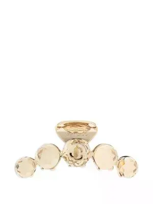 JIMMY CHOO Jeweled Hair Clip - Gold
