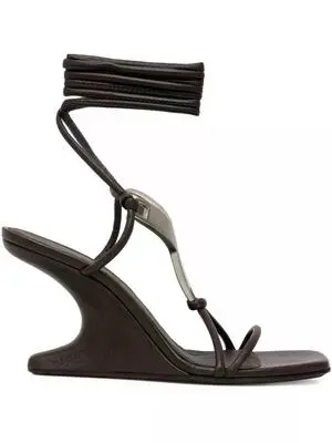 Rick Owens Metallic Sandals For Women