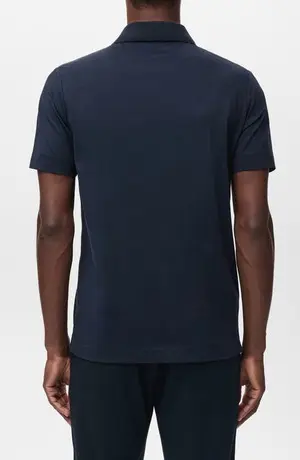 Mango Slim Fit Thermolite® Polo - Navy