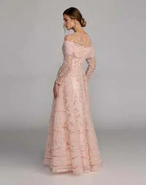 MAC DUGGAL COLLECTION Embellished Off-the-shoulder Ball Gown