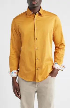 SIRAGUSA Sinai Collection Luxe Cotton Dress Shirt