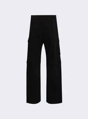 Rick Owens Double Cargo Jeans - Black