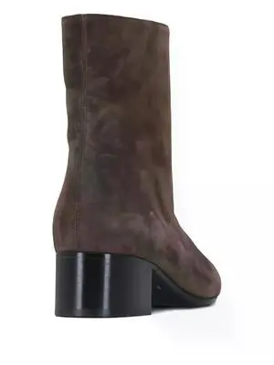 Khaite Andee Pointed Boots - Brown