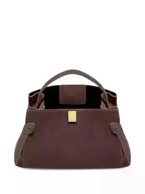 Yuzefi Gyoza Suede Tote - Brown