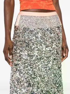 Rabanne Sequin-embellished Maxi Skirt