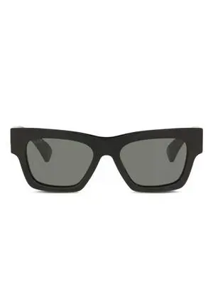 Gucci Rectangle-frame Sunglasses - Black
