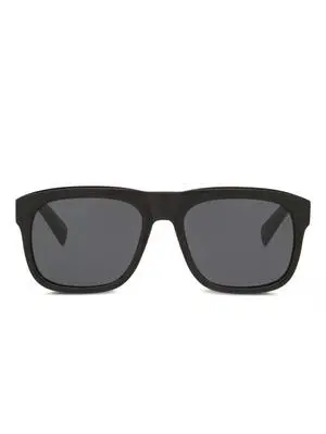 Saint Laurent Rectangle-frame Sunglasses - Black