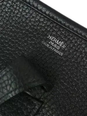 Hermès 2017 Pm Evelyne Pebbled-grain Shoulder Bag - Black