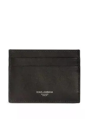 Dolce & Gabbana Woven Cardholder - Black