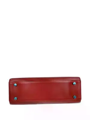 LOUIS VUITTON 2010 Mm Brea Leather Tote Bag - Red