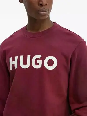 Hugo Logo-print Crew-neck Sweater