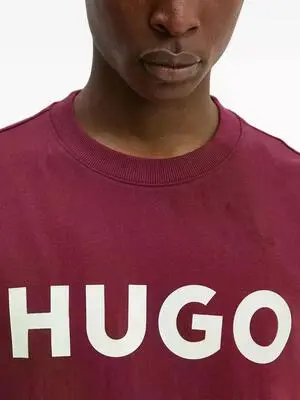 Hugo Logo-print Crew-neck Sweater