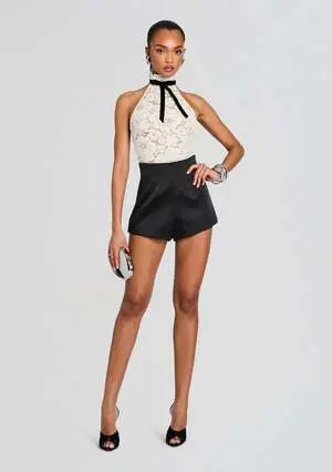 Retrofete Ravenna Lace Top - Cream