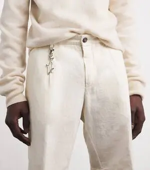Paul & Shark Cotton-linen Bermuda Shorts - Ivory