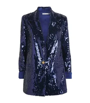 Velvet Notch Collar Blazers