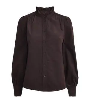 ME+EM Corduroy Lyocell Blouse