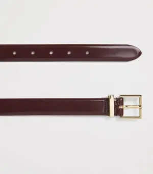 Sandro Leather Belt - Red
