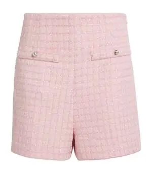 Sandro Checks Shorts For Women
