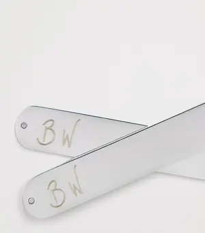 BABETTE WASSERMAN LONDON Rhodium-plated Classy Collar Stays