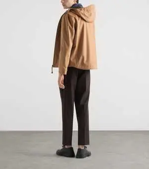 Prada Cashmere Windbreaker Jacket - Brown