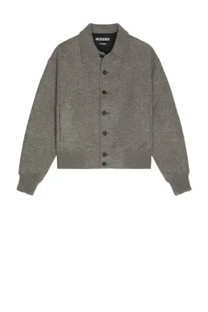 Jacquemus Le Bomber Feltro - Grey