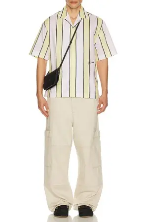 Jacquemus La Chemise Jean In White