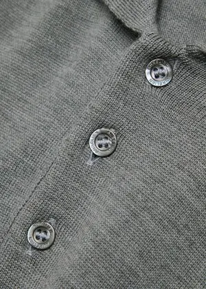 AURELIEN Wool Polo Shirt