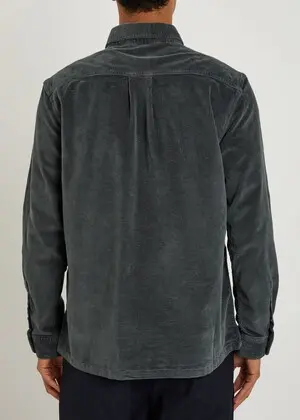Paul Smith Corduroy Overshirt - Grey