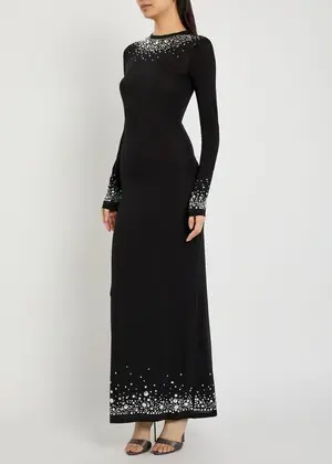 Rabanne Stud-embellished Maxi Dress