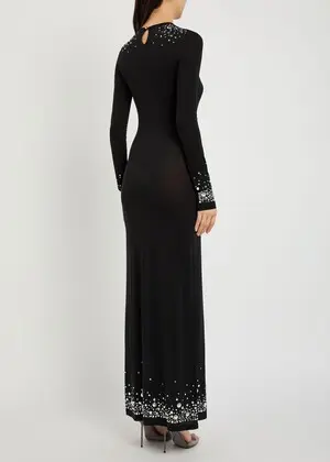 Rabanne Stud-embellished Maxi Dress
