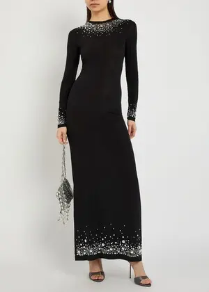 Rabanne Stud-embellished Maxi Dress