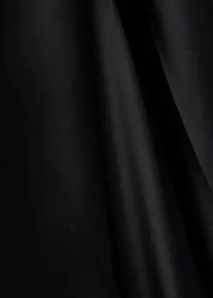 JOSEPH Straight-leg Satin Trousers - Black