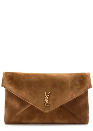 Women's Saint Laurent Brown Suede Bags