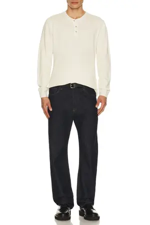 Citizens Of Humanity Waffle Three Button Henley