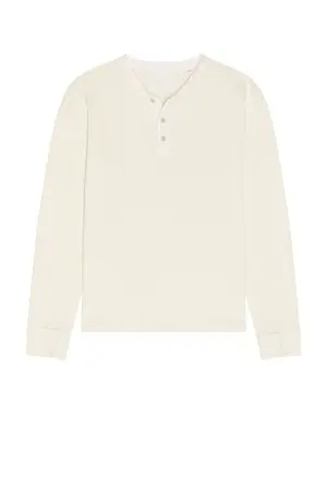Citizens Of Humanity Waffle Three Button Henley