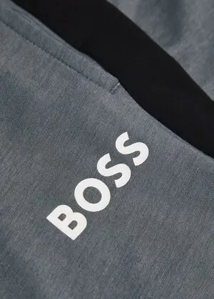 BOSS Logo-print Cotton-blend Lounge Set