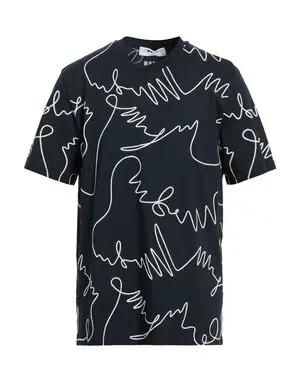 MSGM T-shirt Size Cotton - Blue
