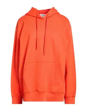 MSGM Cotton Sweatshirt - Orange