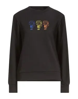 Karl Lagerfeld Organic Cotton Sweatshirt - Black