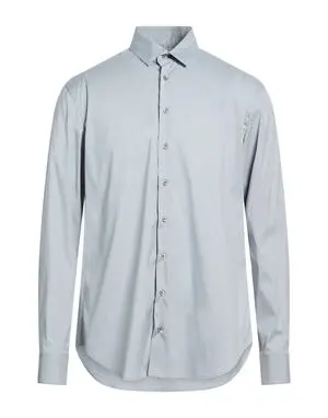 Giorgio Armani Shirt Size Cotton, Polyamide, Elastane - Grey