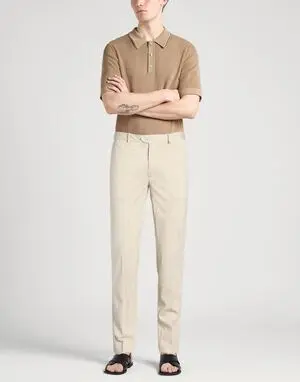 CIRCOLO 1901 Tailored Herringbone Trousers - Beige