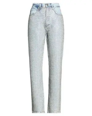 Women's Checked Jeans