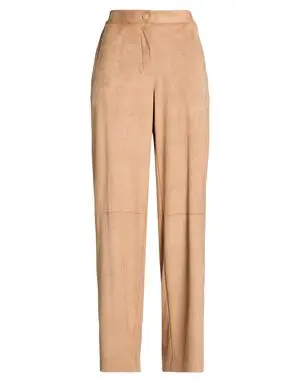 OTTOD'AME High Waisted Flared Pants - Camel
