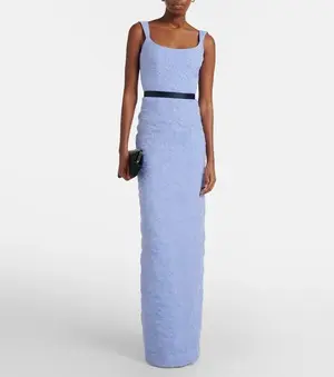 MARKARIAN Robin Cloqué Corset Gown