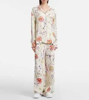 Alexander McQueen Meadow Oversized Shirt