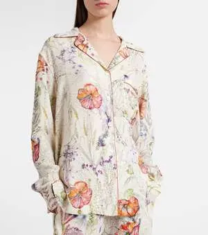 Alexander McQueen Meadow Oversized Shirt