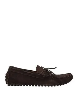 ACBC ACBC Dark Brown Suede Loafers With Bow Detailing Brown
